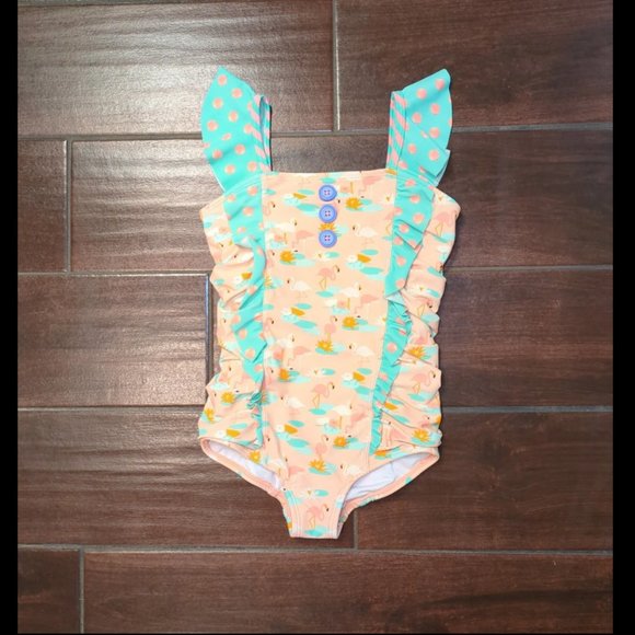 Matilda Jane | Swim | 6 Matilda Jane Slip And Slide Pink Flamingo ...